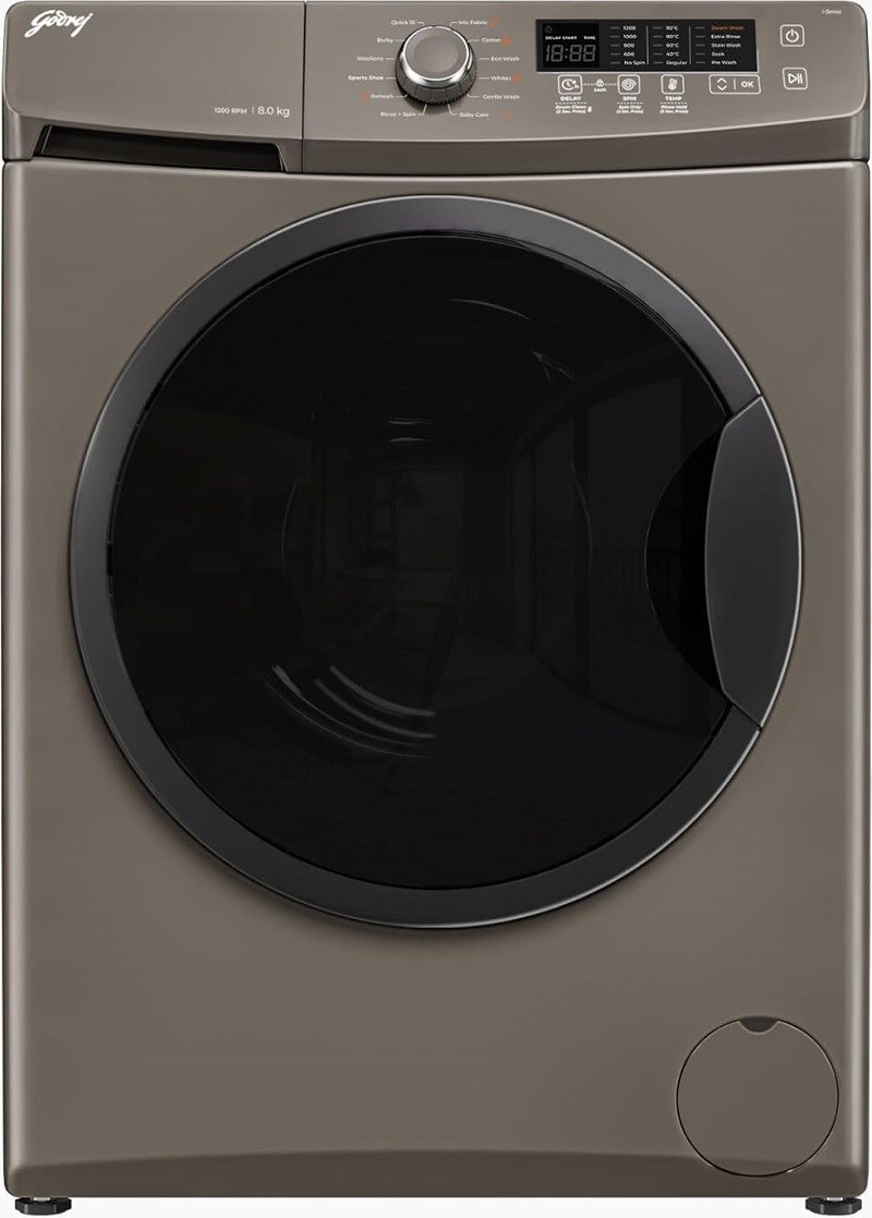 Godrej 8 kg Fully Automatic Front Load Washing Machine (WFEON CRS 8012 ...