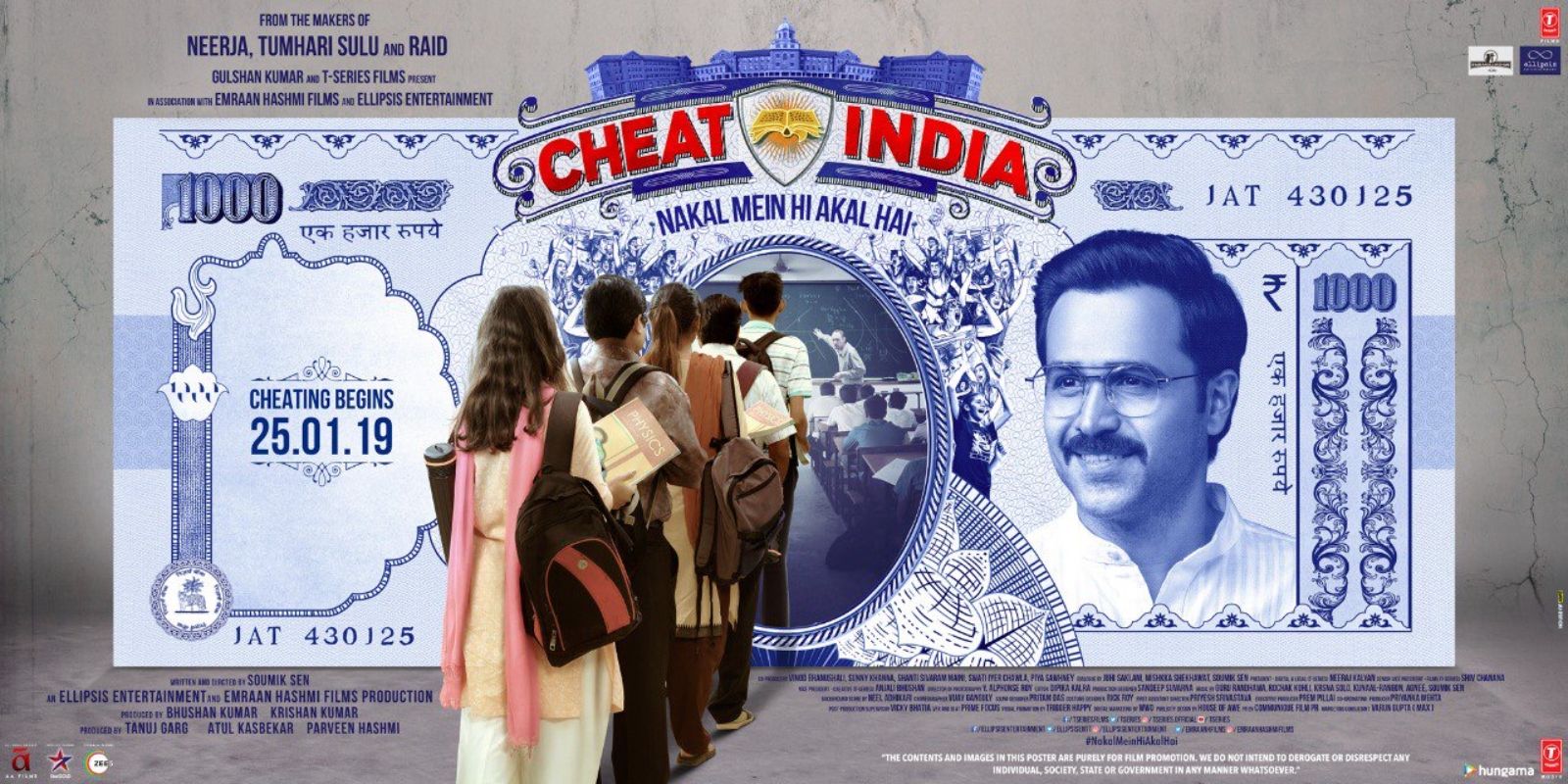 Why Cheat India Movie (2019) | Release Date, Review, Cast, Trailer ...