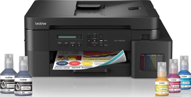 Brother DCP-T830DW Inkjet Multi Function Color Printer Online at Lowest ...
