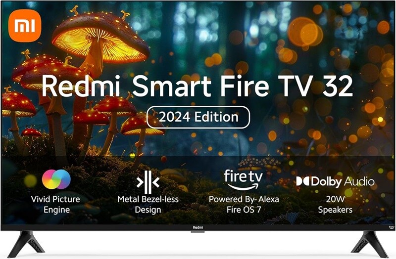 Xiaomi 32 Inch LED HD Ready Smart Fire TV (F Series L32MA-FVIN) Online ...