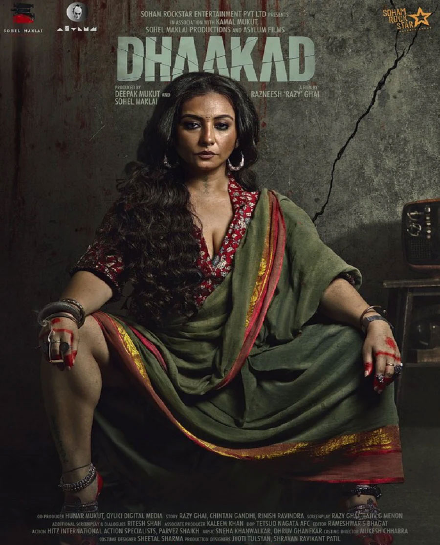 Dhaakad Movie (2022) | Release Date, Review, Cast, Trailer, Watch ...