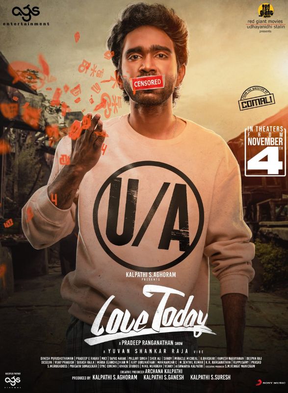 Love Today Movie (2022) | Release Date, Review, Cast, Trailer, Watch ...