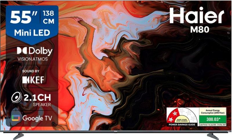 Haier 55 Inch LED Ultra HD (4K) Smart TV (H55M80FUX) Online at Lowest ...