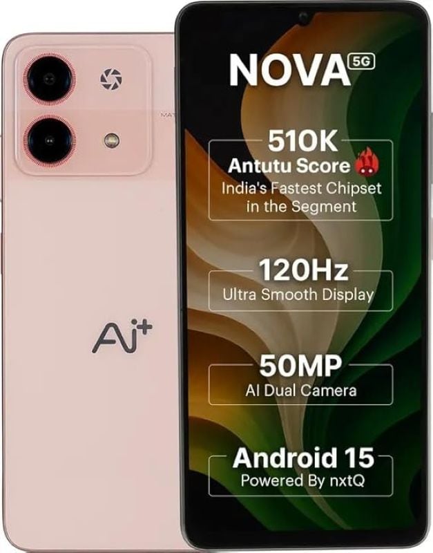 AI plus Nova 5G Phone Price, Specs, Comparison and Reviews (28th December 2025) | Gadgets 360