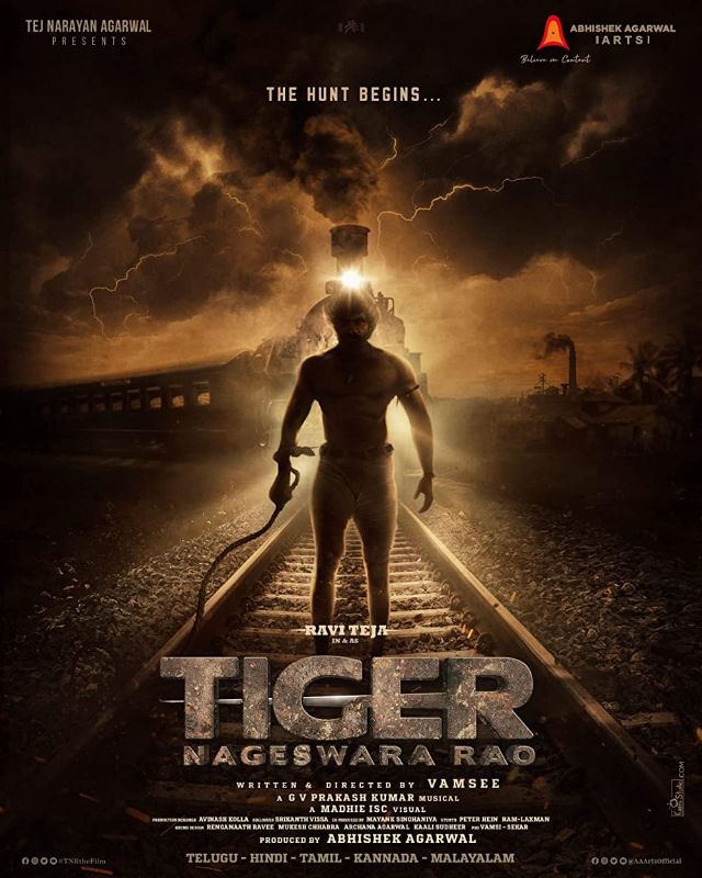 Tiger Nageswara Rao Movie (2023) | Release Date, Review, Cast, Trailer, Watch Online at Amazon ...