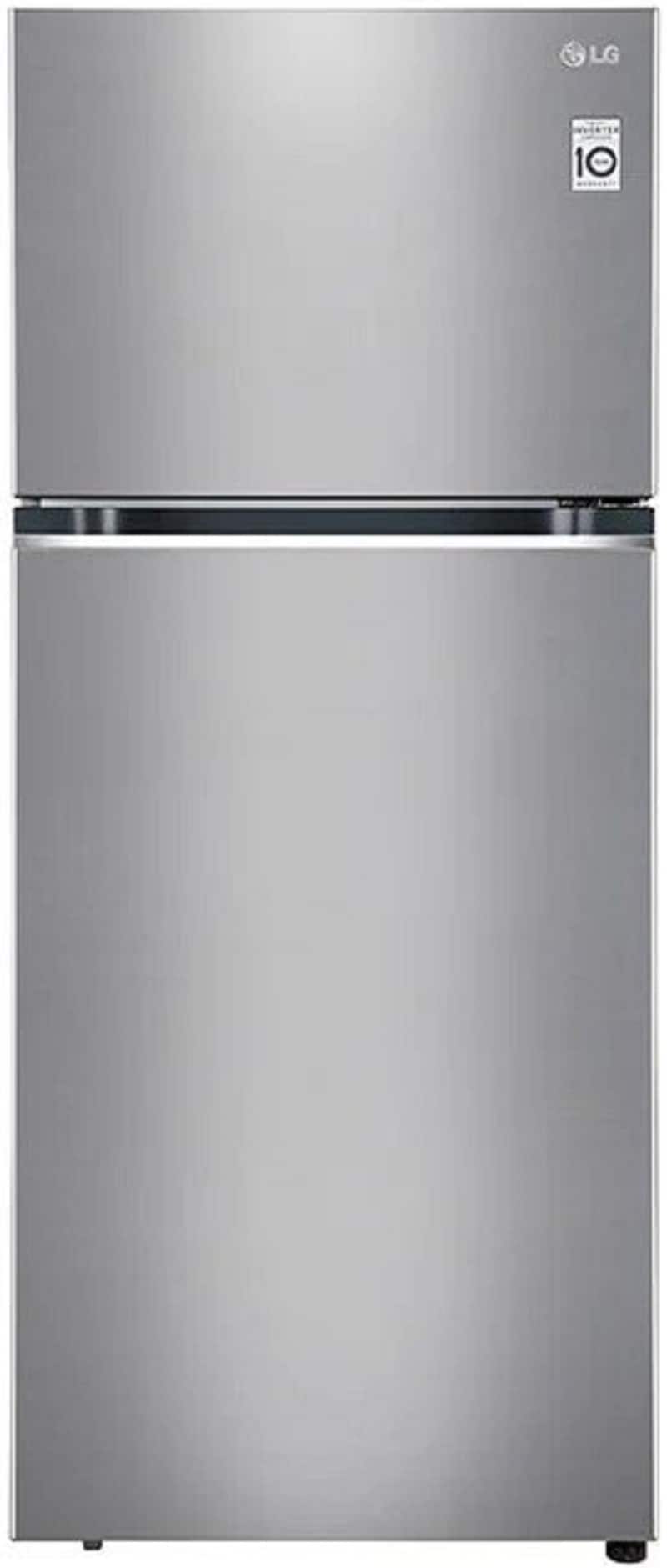 LG 408 L Frost Free Double Door 2 Star Refrigerator (GL S412SPZY) Price ...
