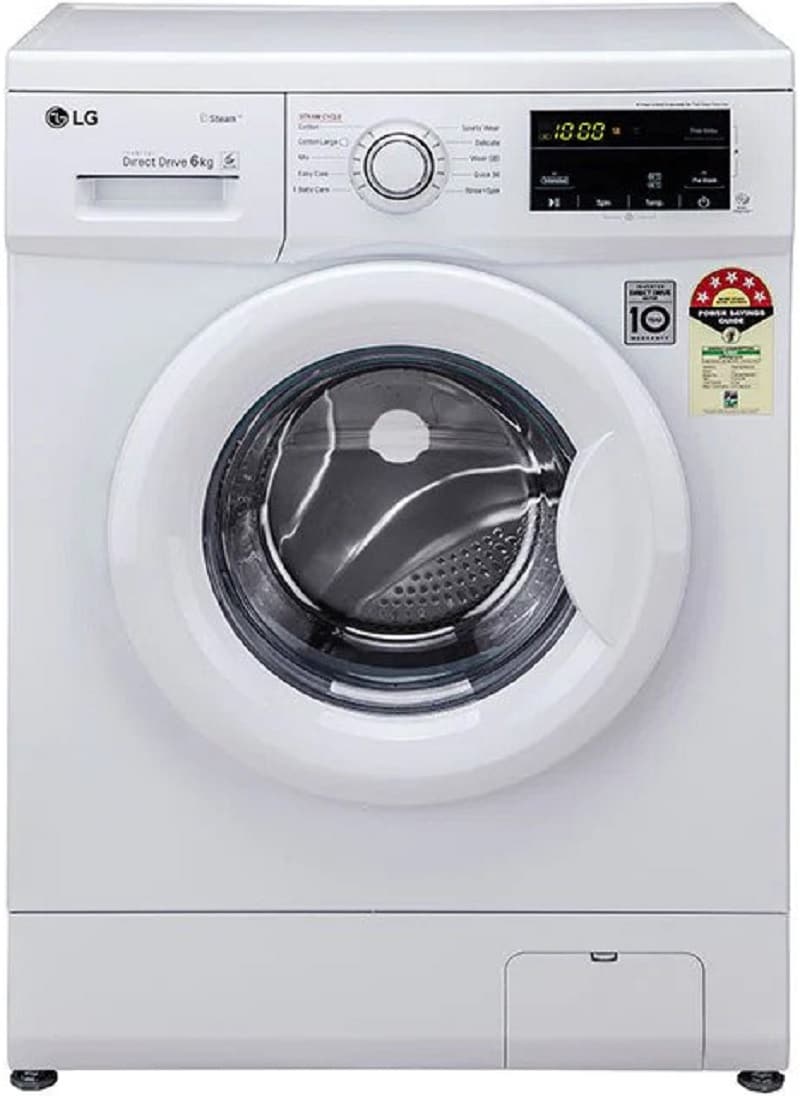LG 6 kg Fully Automatic Front Load Washing Machine (FHM1006SDW) Online ...