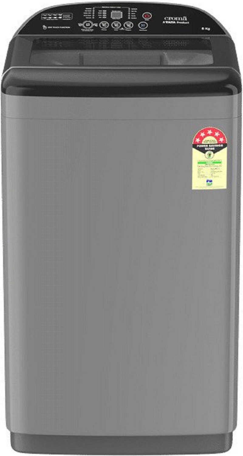 Croma 8 kg Fully Automatic Top Load Washing Machine (CRLW080FAF202301 ...