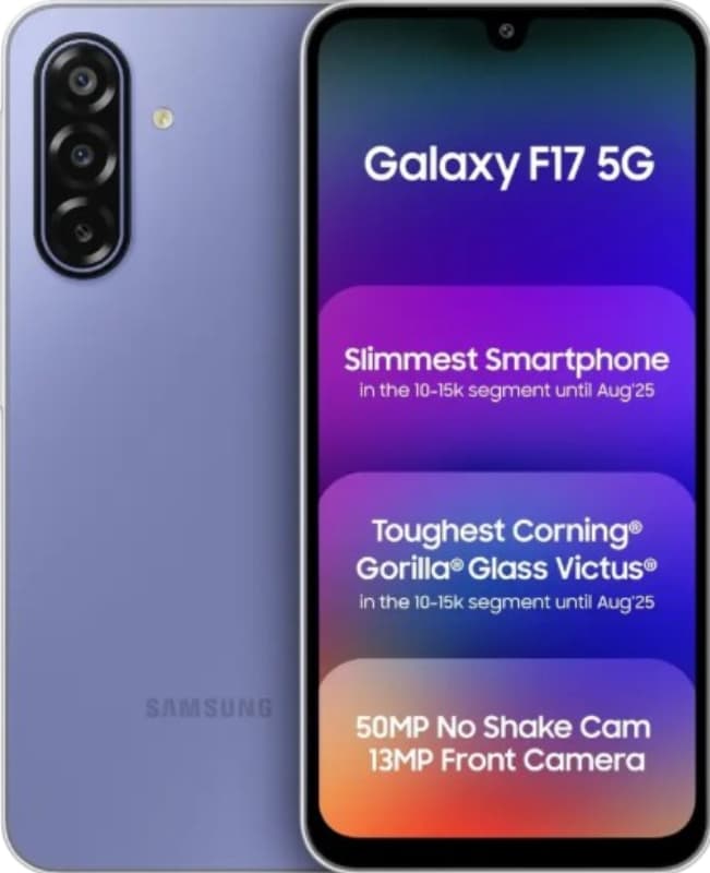 Samsung Galaxy F17 5G Phone Price, Specs, Comparison and Reviews (24th ...