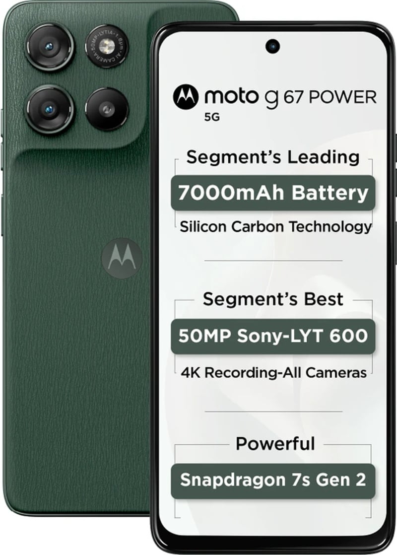 Motorola Moto G67 Power 5G Phone Price, Specs, Comparison and Reviews ...