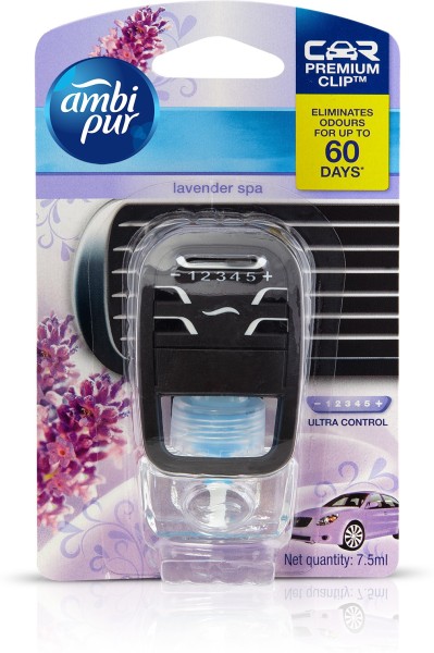 Ambi Pur Lavender Spa Liquid Car Perfume And Freshener (8.5ML) Price in ...