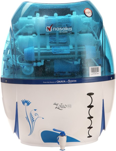 Nasaka Lotus N1 13L RO+UV+UF Water Purifier (Blue & White) Price in ...