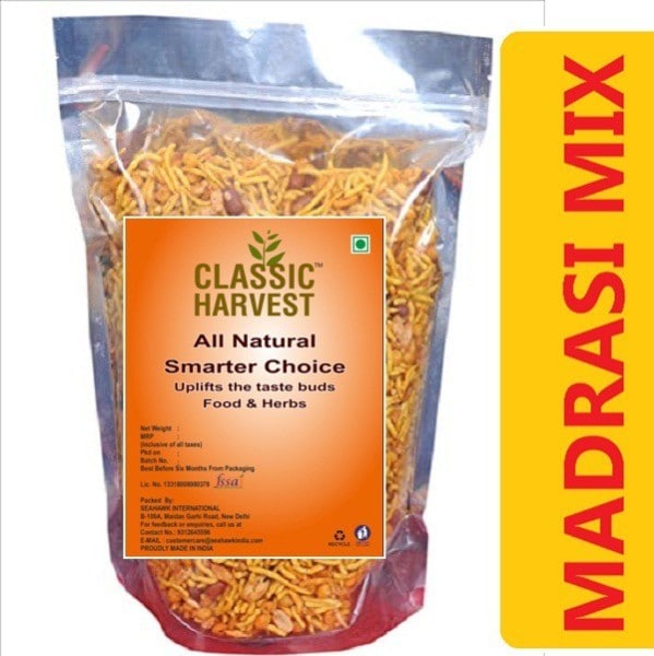 Classic Harvest Madrasi Mix Namkeen (400GM) Price in India ...