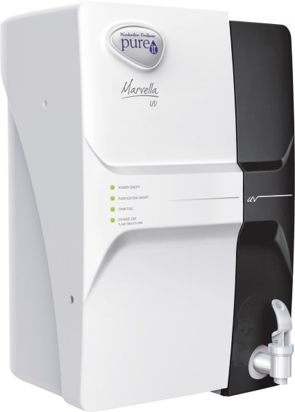 Pureit Marvella 4L UV Water Purifier (Black & White) Price in India ...