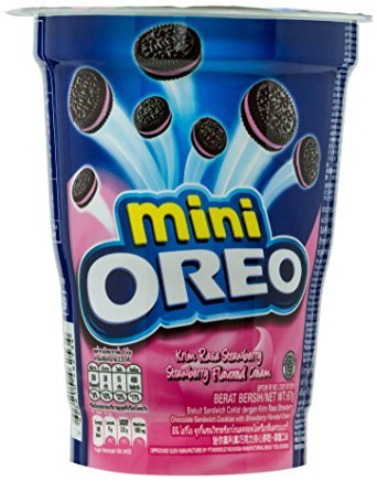 Oreo Mini Cream Biscuits (Strawberry, 67GM, Pack of 2) Price in India ...