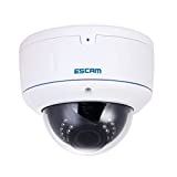 ESCAM Dome HD Wifi CCTV Security Camera (Black) Price in India ...