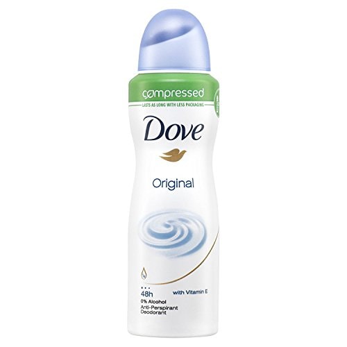 Dove Original Compressed Anti-Perspirant Deodorant (125ML, Pack of 6 ...