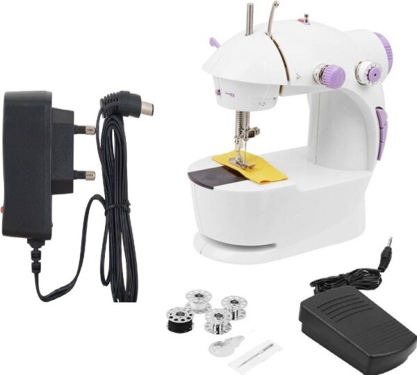 Benison India Powerstitch Portable Electric Sewing Machine (White ...