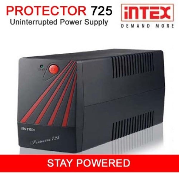 Intex Protector 725 UPS (Black) Price in India, Specifications ...