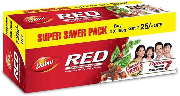 Dabur Red Toothpaste (300GM) Price in India, Specifications, Comparison ...