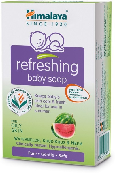 Himalaya Refreshing Baby Soap (75GM) Price in India, Specifications ...