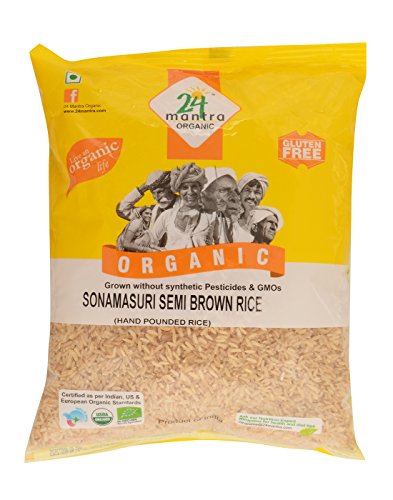 24 Mantra Organic Semi Brown Rice (5KG) Price in India, Specifications ...