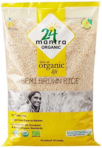 24 Mantra Organic Semi Brown Rice (2Kg) Price in India, Specifications ...