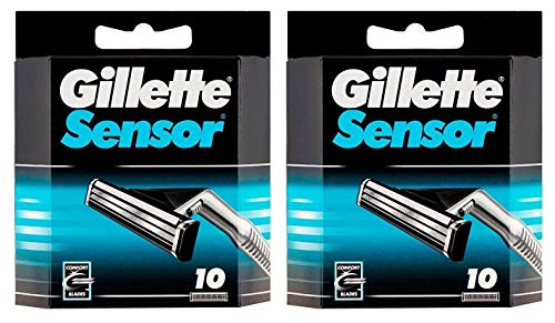 Gillette Sensor Refill Cartridges Razor (20 COUNT) Price in India ...