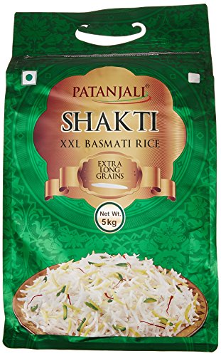 Patanjali Shakti Xxl Basmati Rice (5KG) Price in India, Specifications ...