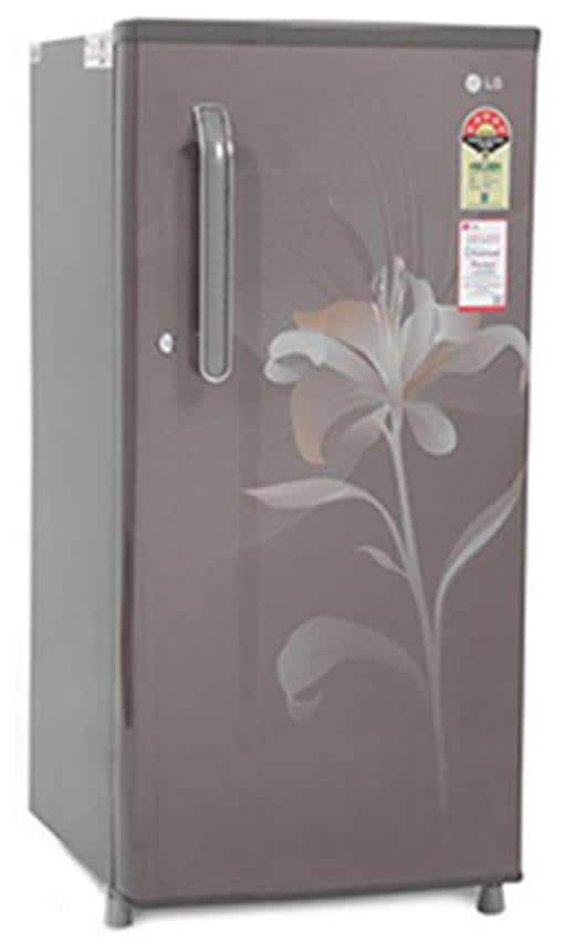 LG 190 L Direct Cool Single Door 5 Star Refrigerator (GL D201AGLN ...