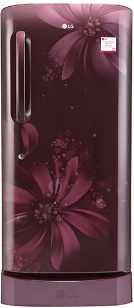 LG 215 L Direct Cool Single Door 3 Star Refrigerator (GL D221ASAW ...