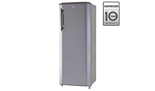 LG 270 L Direct Cool Single Door 5 Star Refrigerator (GL B285BGSN ...