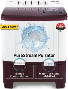 Voltas Beko 7 kg Semi Automatic Top Load Washing Machine (WTT70DLIM ...