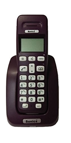 Sonics SS418 Cordless Landline Phone (Maroon) Price in India ...