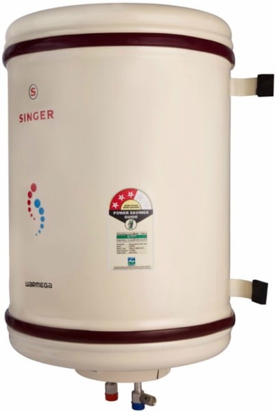 Singer 15L Storage Water Geyser (Warmega, White) Price in India ...