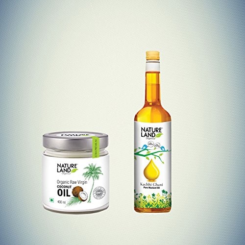 NATURELAND ORGANICS Sunflower Oil (1LTR, Pack of 12) Price in India ...