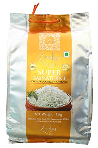 Zeeba Super Basmati Rice (Pack of 1) Price in India, Specifications ...