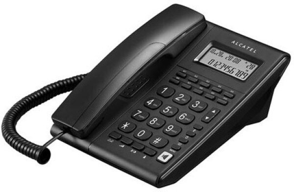 Alcatel T37 Corded Landline Phone (Black) Price in India ...