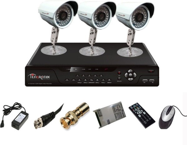 Tentronix T4AVR3B10 CCTV Security Camera (4 Channel) Price in India ...