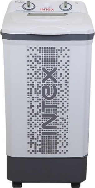 Intex 7.5 kg Semi Automatic Top Load Washer Only Washing Machine ...