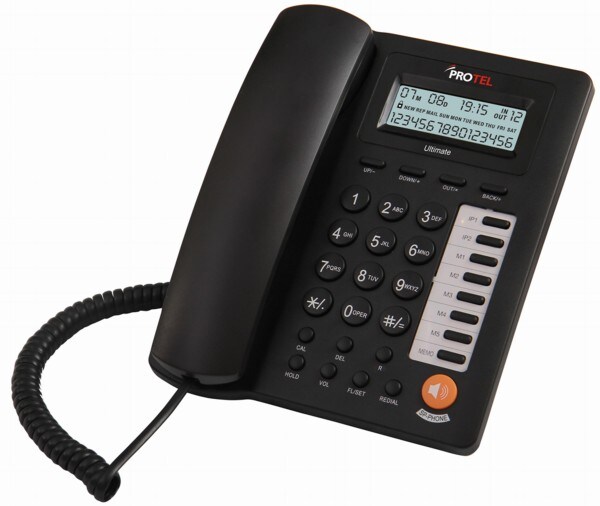 Protel Ultimate Corded Landline Phone (Black) Price in India ...