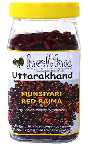 Hetha Uttarakhand Munsiyari Chitkabra Rajma (Red, 500GM) Price in India ...