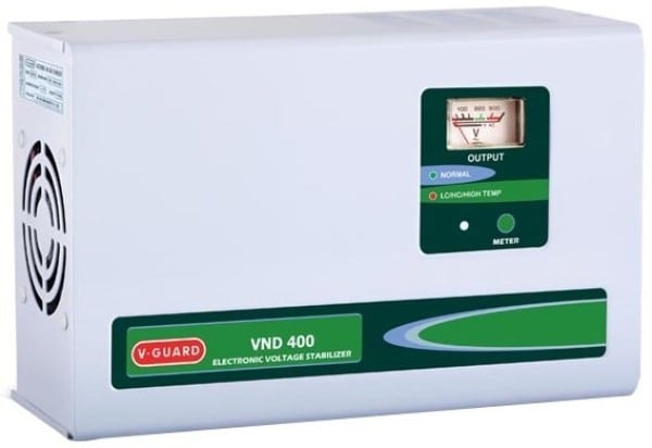 V-Guard VND 400 Electronic Voltage Stabilizer (White) Price in India ...