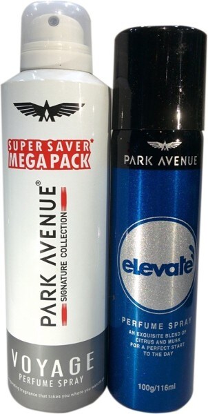 Park Avenue Voyage and Elevate Deodorant Body Spray (336ML) Price in ...
