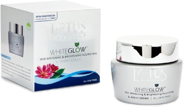 Lotus Herbals White Glow Skin Whitening And Brightening Nourishing ...