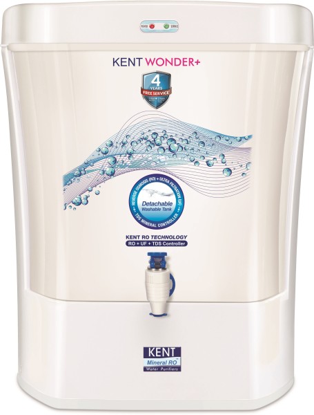 Kent Wonder Plus 11040 7L RO+UF Water Purifier (White) Price in India ...